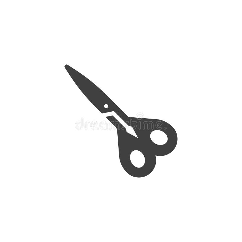 Sewing Scissors Icon, Outline Style Stock Vector - Illustration of ...