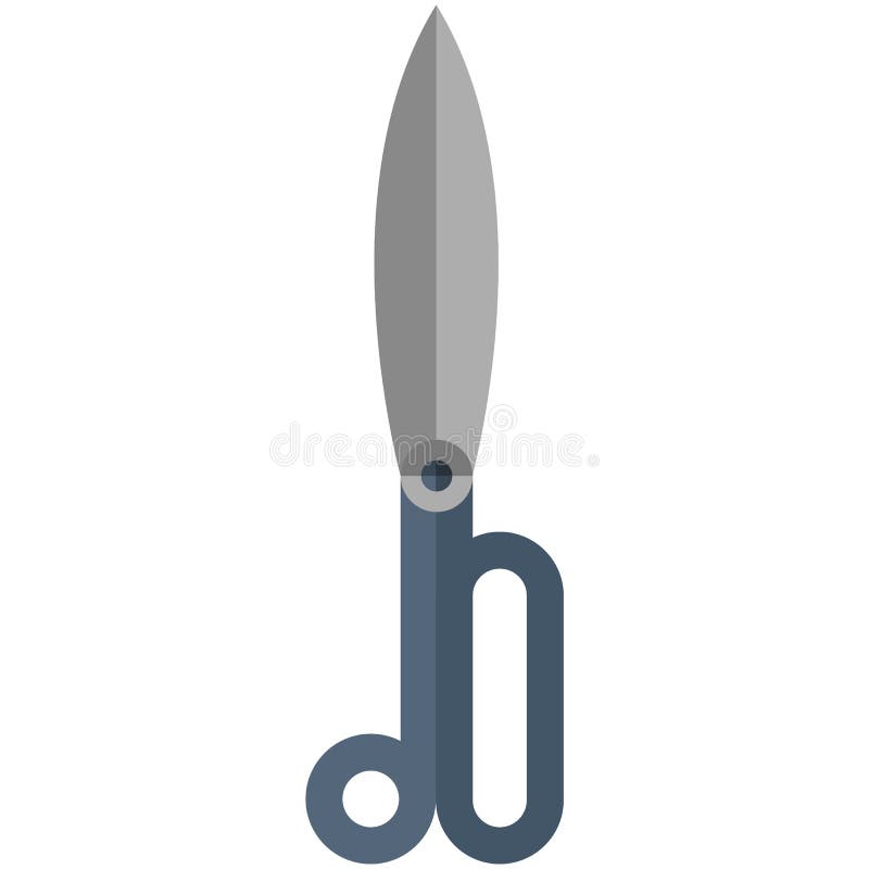 Sewing Scissors Vector Icon Tailor Salon Logo Stock Vector ...
