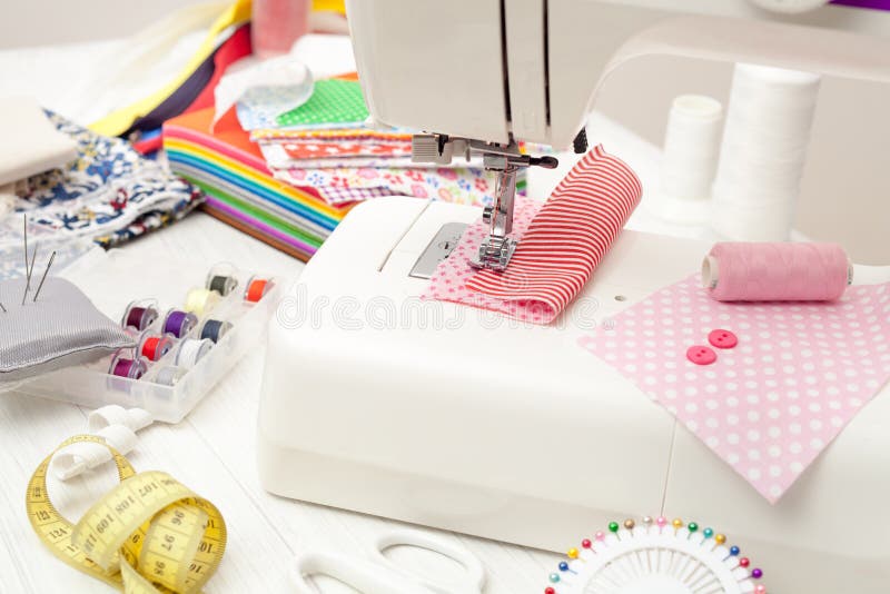 Sewing, Sewing on the Sewing Machine, Sewing Supplies, Colored S Stock ...