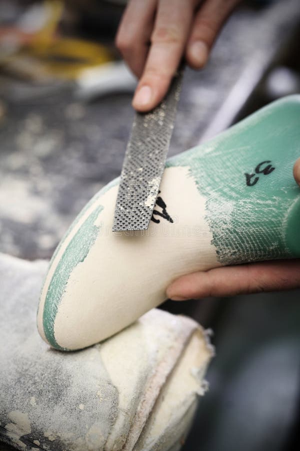 Sewing shoes stock photo. Image of brown, hammer, form - 58800026