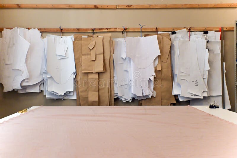 Sewing Studio of Individual Tailoring Stock Photo - Image of dress ...