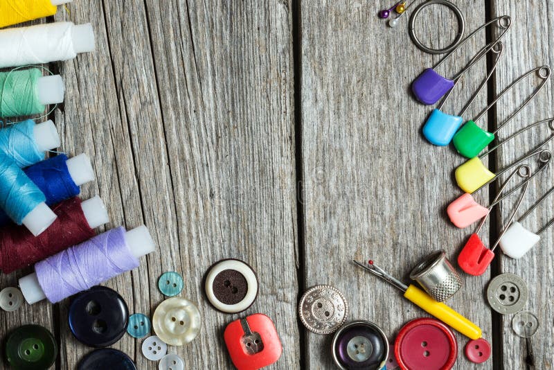 Sewing Supplies stock photo. Image of tape, accessories - 45000906