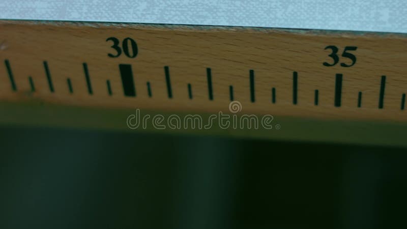 Sewing Table with Ruler on it. we Can Measure the Size of the Material ...