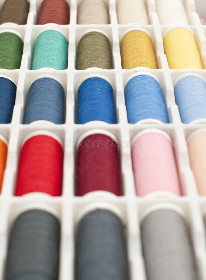 Sewing Thread stock photo. Image of colorful, pastime - 14248472
