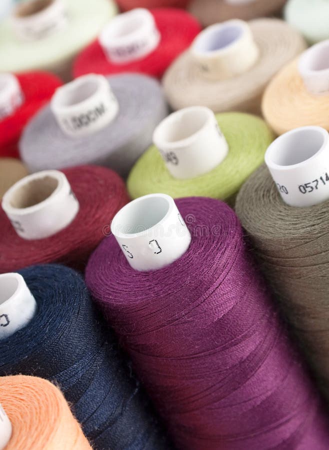 Sewing thread stock image. Image of cotton, string, color - 15938777