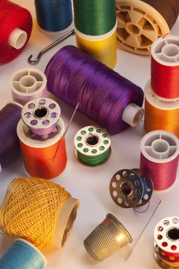 Sewing - Needle and Thread stock image. Image of intricate - 14051299