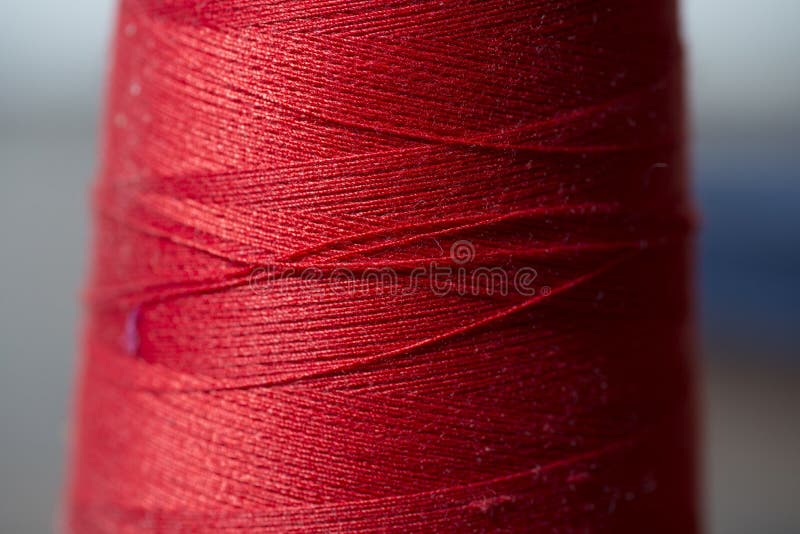 Red thread texture stock photo. Image of texture, reel - 20409006