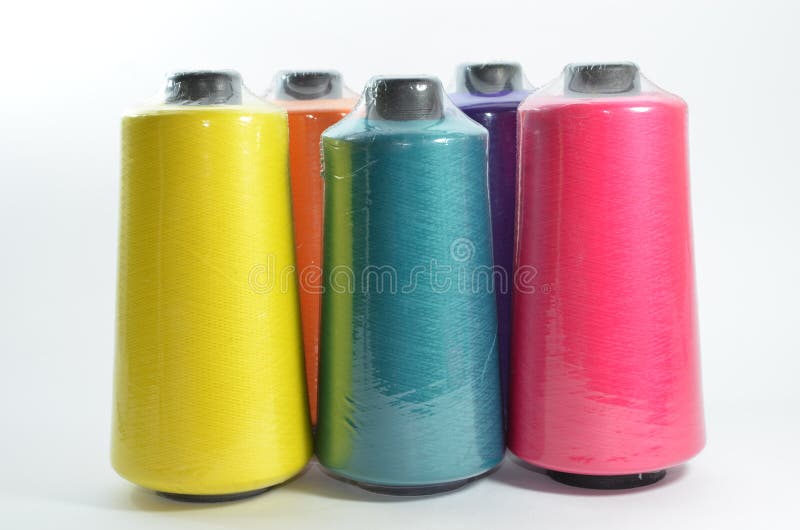 Sewing thread stock image. Image of multicolored, strand - 31525473