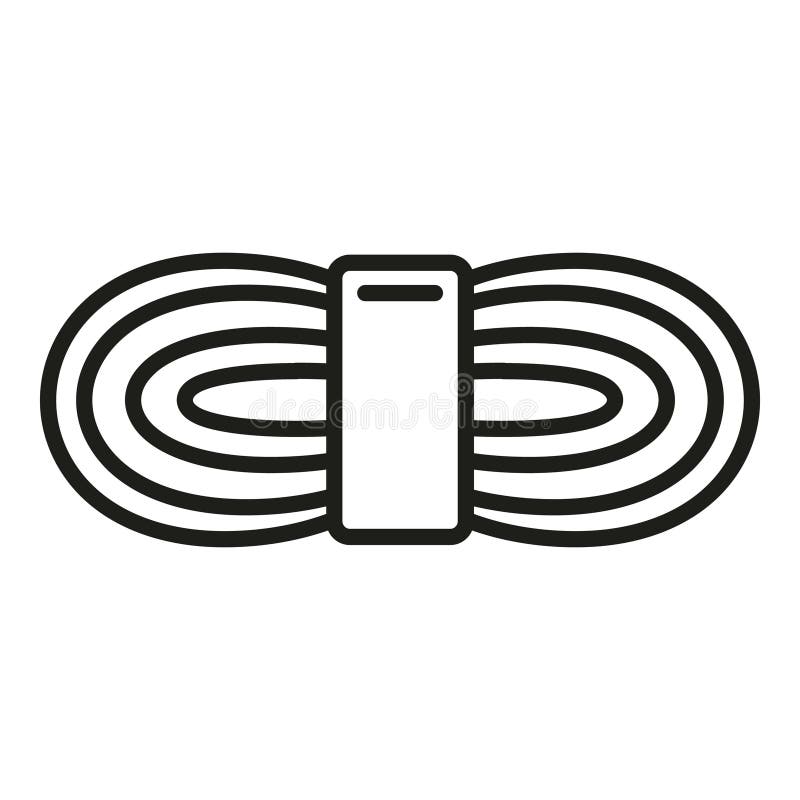 Coil Thread Icon, Cartoon Style Stock Vector - Illustration of color ...