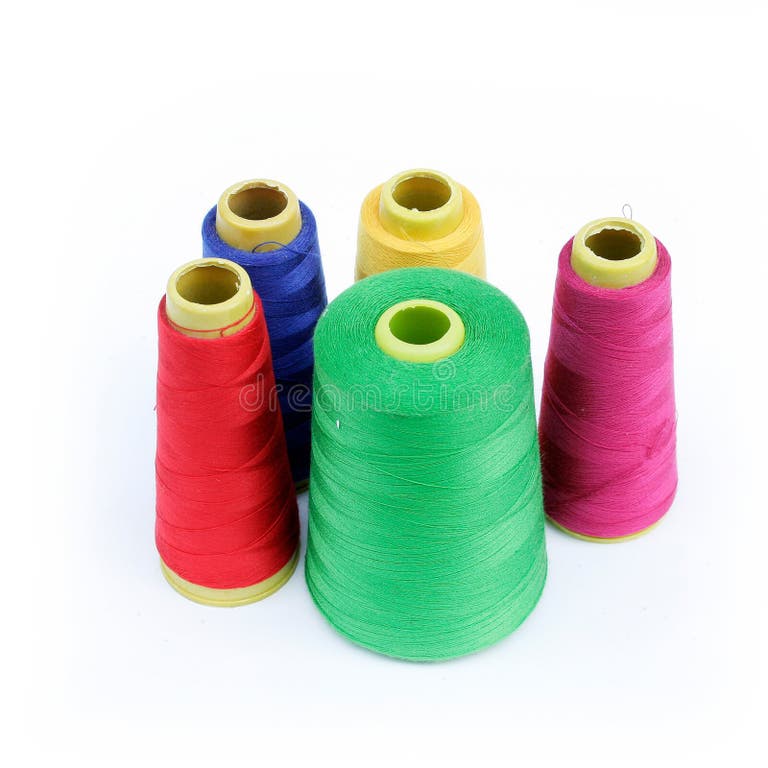 Sewing Thread Pattern stock image. Image of rayon, multicolored - 12224327