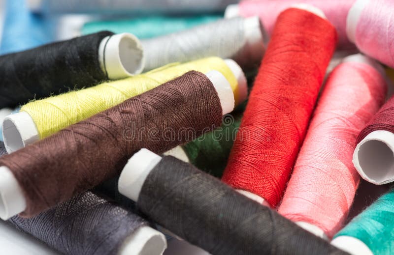 Sewing Thread pile stock photo. Image of clothing, stitch - 55768508
