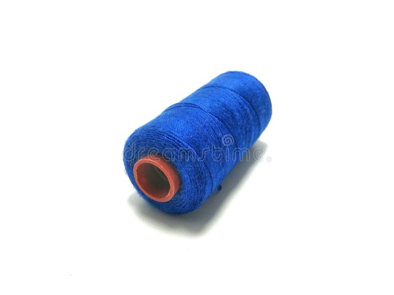 Sewing Thread, Roll of Sewing Thread in Blue Green and Red Isolated on ...
