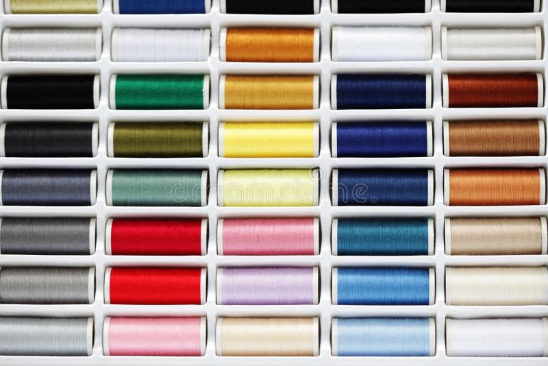 Sewing thread set stock image. Image of needlework, dressmaking - 38611469
