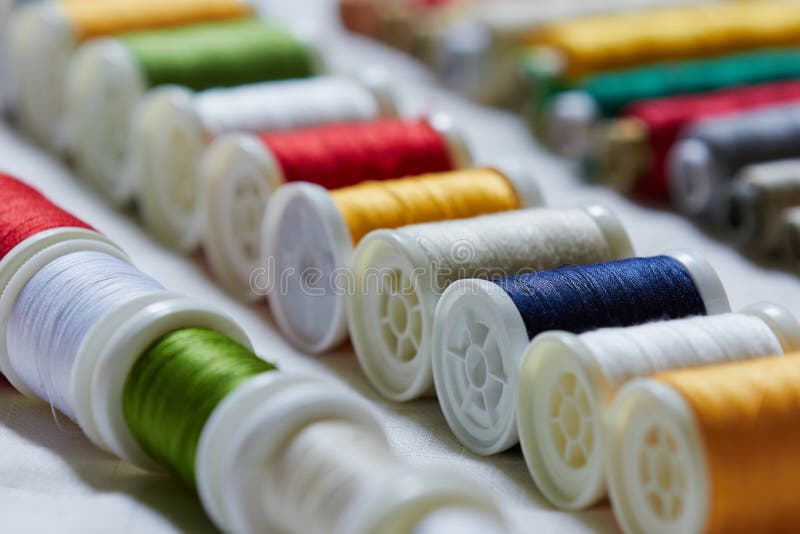 Sewing thread stock image. Image of cotton, color, design - 43775659