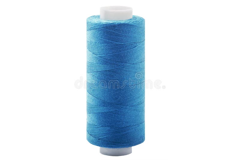 Sewing Thread on a White Background Designers Stock Image - Image of ...