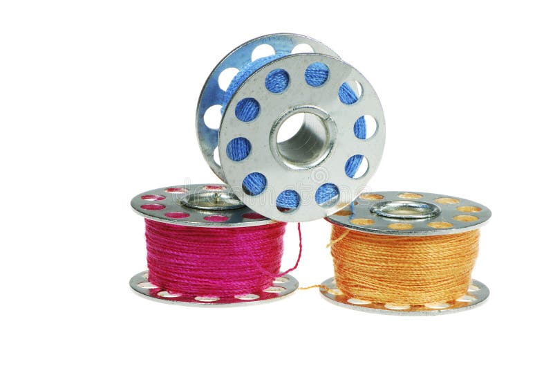 Sewing Threads stock photo. Image of three, material - 23525586