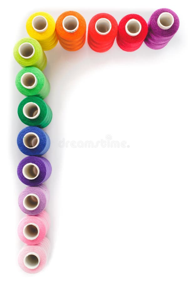 Sewing threads stock image. Image of colourful, arrangement - 46125765