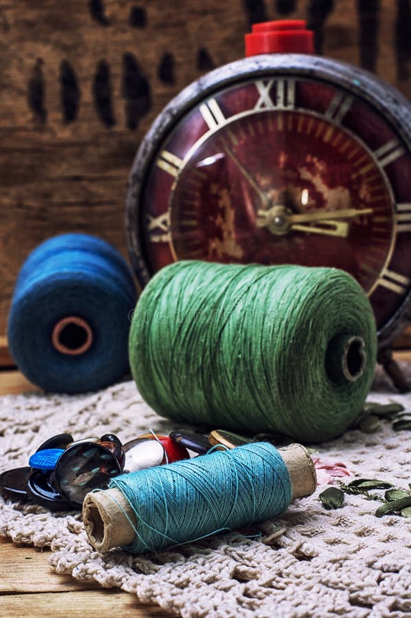 Sewing threads stock image. Image of binding, kapron - 48742199