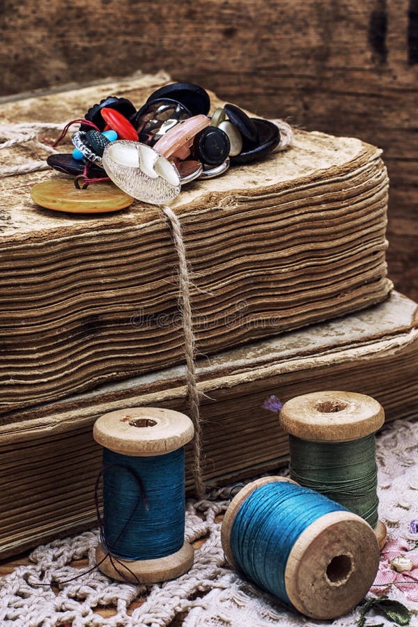 Sewing threads stock photo. Image of manufacture, vintage - 48742212