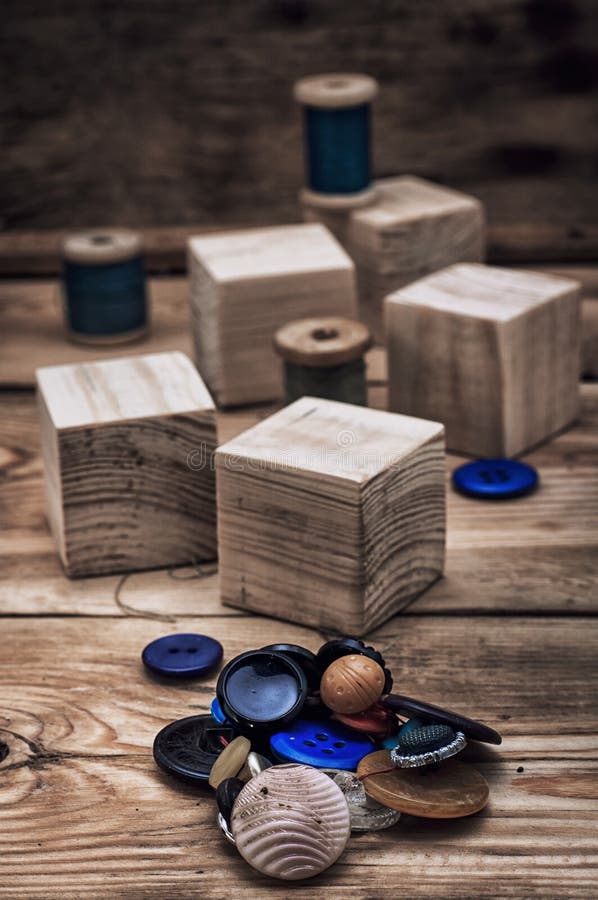 Sewing threads stock image. Image of kapron, vintage - 48742223