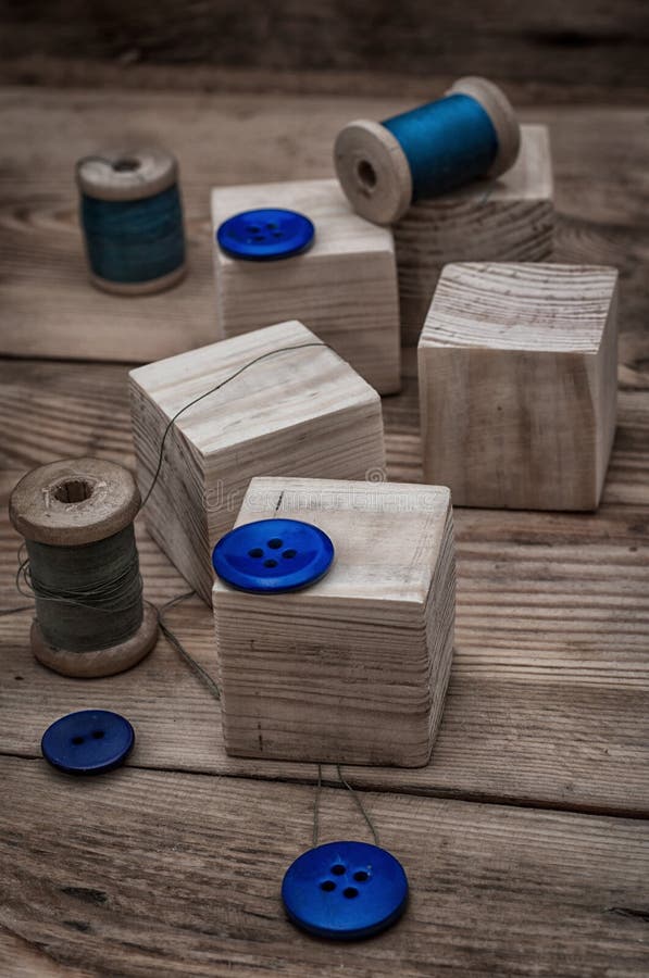 Sewing threads stock image. Image of button, fabric, line - 48659717