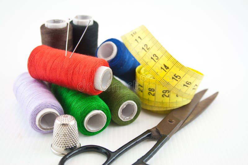 Sewing tools 33 stock image. Image of cutter, cloth, feet - 14772519