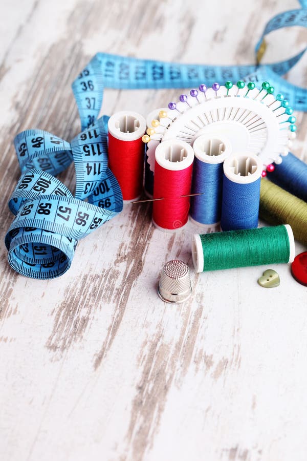Sewing tools stock photo. Image of pincushion, reel, tools - 48897368