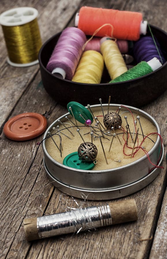 Sewing tools stock image. Image of equip, buckle, hook - 41889155