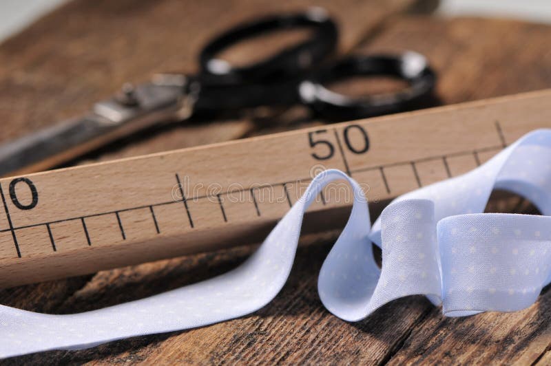 Sewing tools stock photo. Image of wooden, tools, seamstress - 64234374