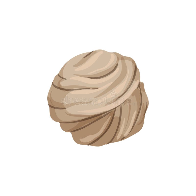 Sewing Yarn Wool Cartoon Vector Illustration Stock Vector ...