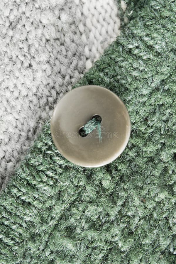 Sewn button closeup stock photo. Image of handiwork - 242468566