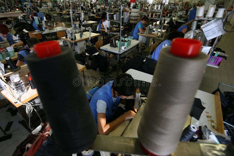 SEWS editorial stock photo. Image of fashion, workers - 18150983
