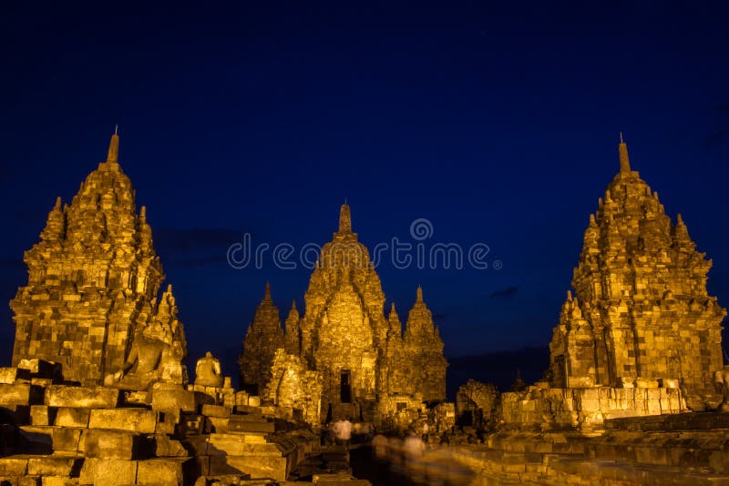 Sewu Temple stock photo. Image of stone, landscape, central - 93109698