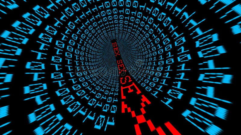 Sex Data Tunnel Stock Illustration Illustration Of Cyber 169493373