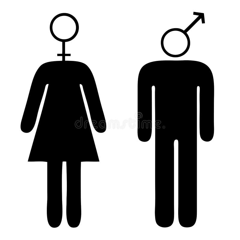 Sex Sign Couple Vector Illustration Stock Vector Illustration Of