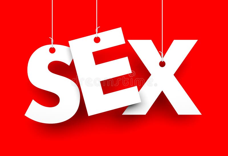 Sexo Letras Em Cordas Ilustração Stock Ilustração De Colheita 40926964