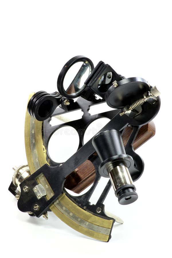 Sextant isolated stock image. Image of astronomy, travel - 11168241