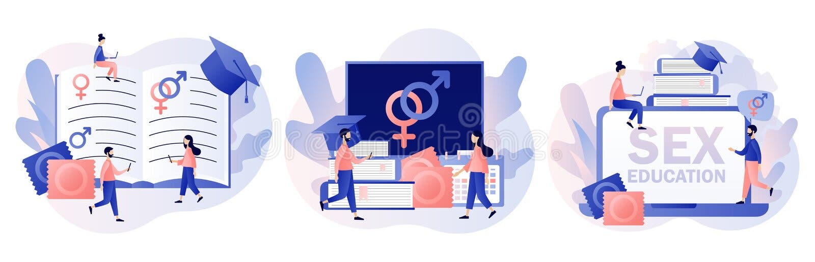 Sexual Education Concept Sexual Health Lesson Contraception And