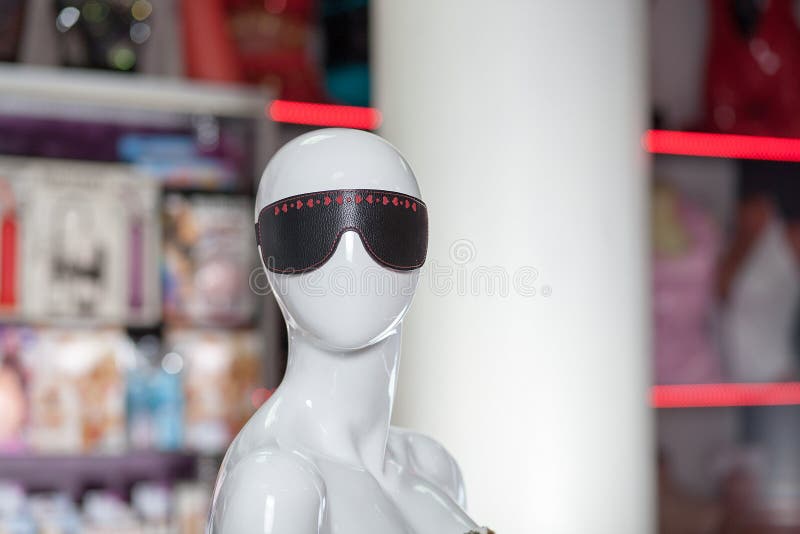 Sexual Face Pack for Girls on a Dummy Stock Image - Image of shop ...