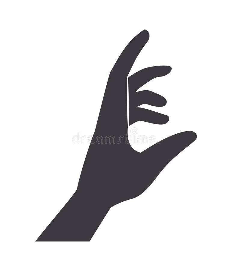 Sexual harassment hand stock vector. Illustration of hand - 221084086