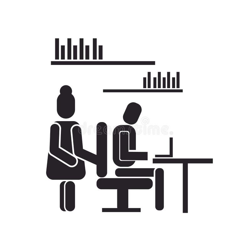 Sexual Harassment Icon Vector Sign And Symbol Isolated On White Stock