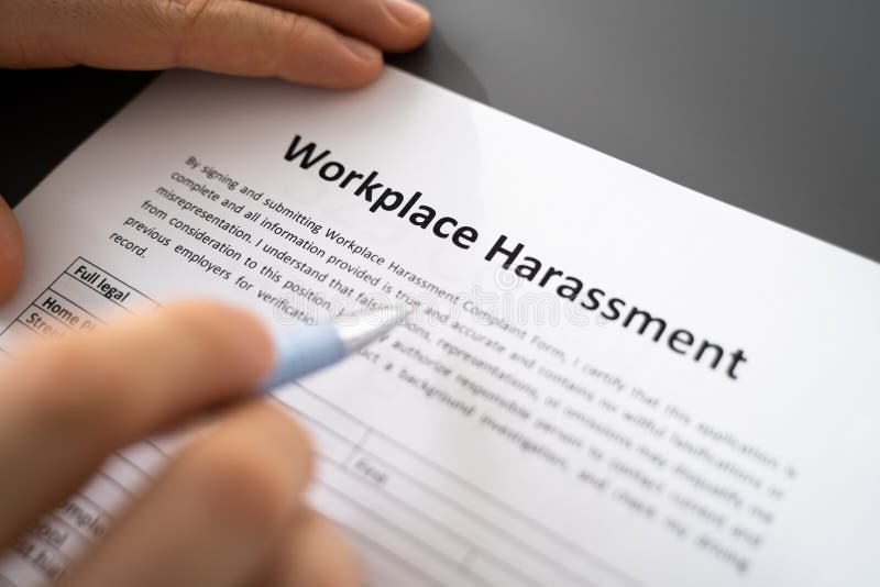 Sexual Harassment in Office Stock Photo - Image of application ...