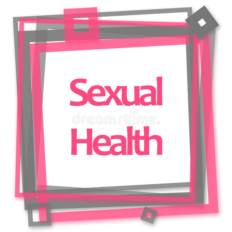 Sexual Health Red Green Blue Banner Stock Illustration - Illustration ...