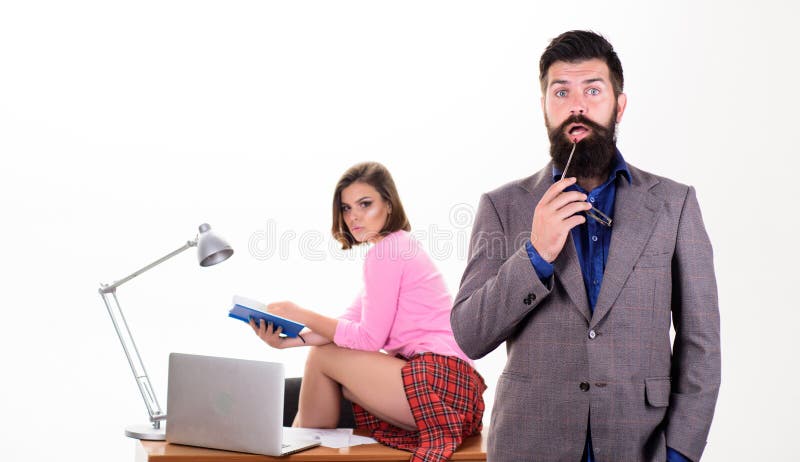 Provocation Sexuelle Directeur Et Secrétaire De Bureau Employé De