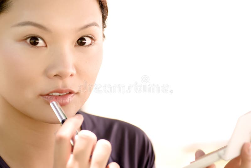 Eastern young lady make up stock photo. Image of charming - 10393846