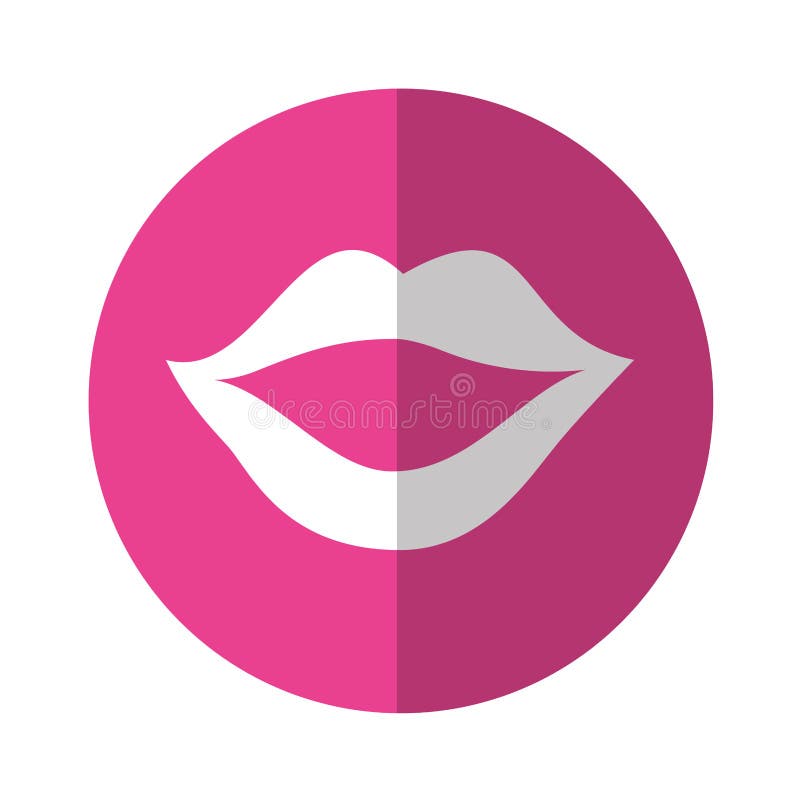 Female lips icon stock vector. Illustration of beauty - 91958580