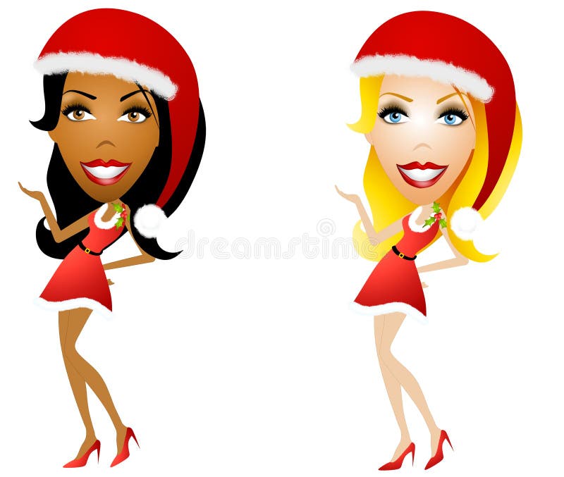 Female Santa Helpers Picture. Image: 6776093