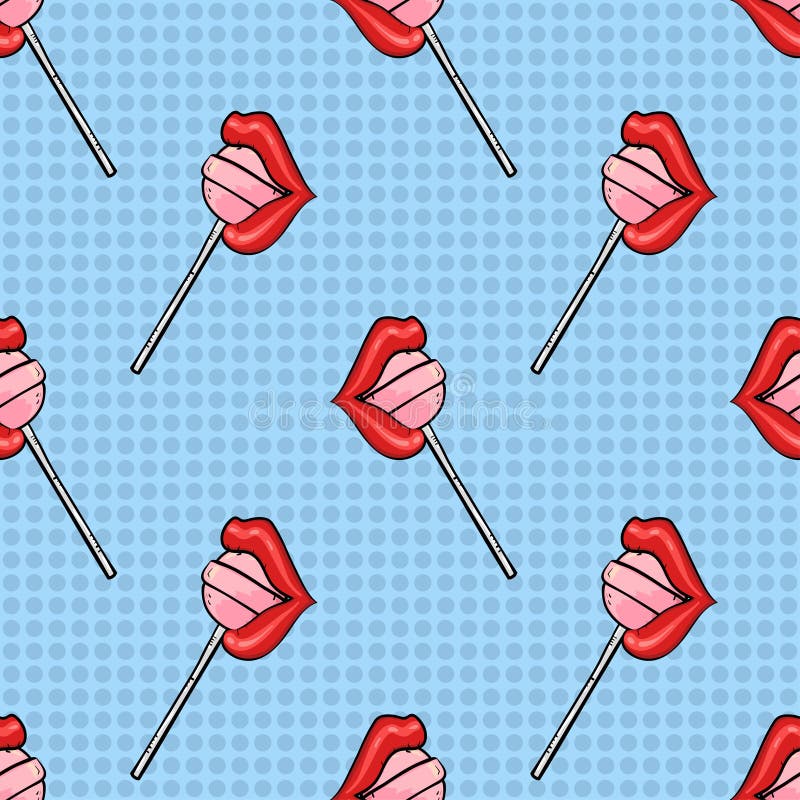 Candy Lip Wallpaper