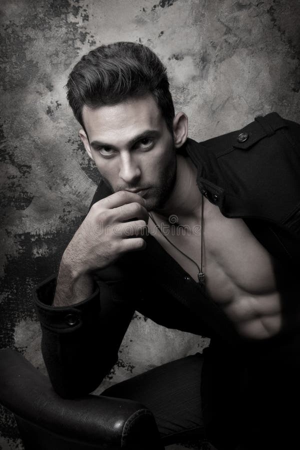 Men stock image. Image of portrait, fashion, athletic - 21919235