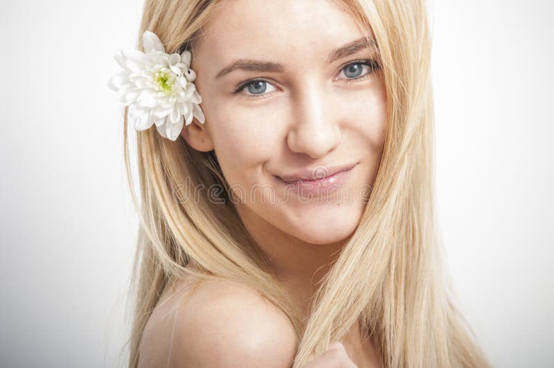 Model Wearing Leather Jacket Spring Stock Image - Image of beauty ...